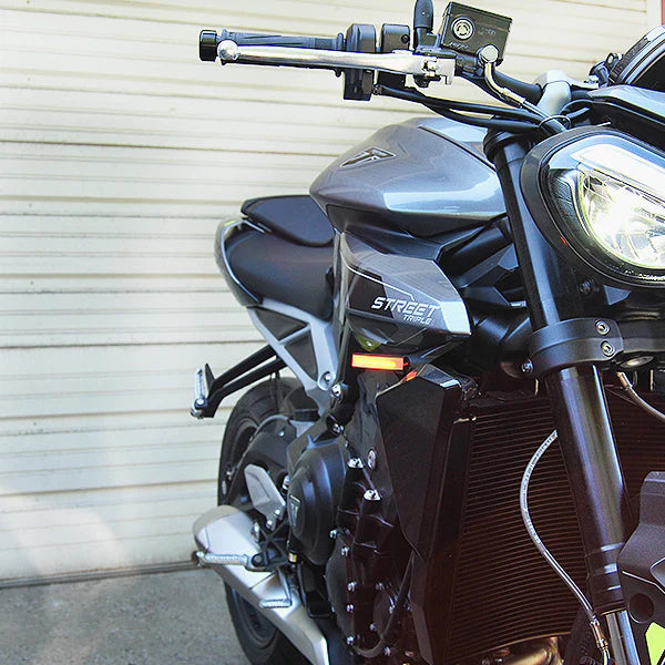 Triumph Street Triple Front Turn Signals (2024-Present) Instructions ...