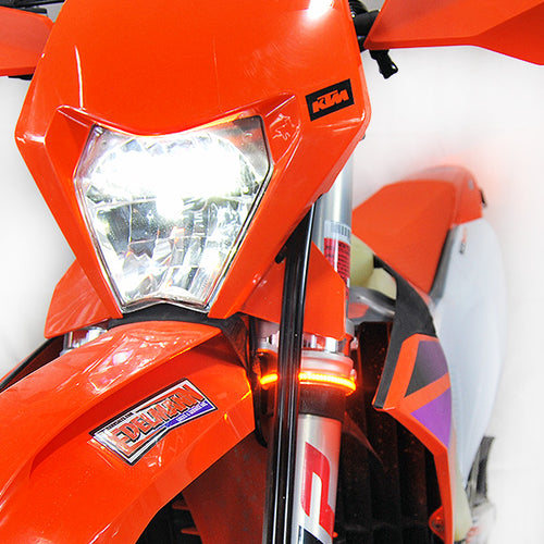 KTM 350/500 EXC-F Front Turn Signals (2024-Present) - New Rage Cycles